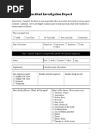 Digital Lab Incident Report Template | PDF