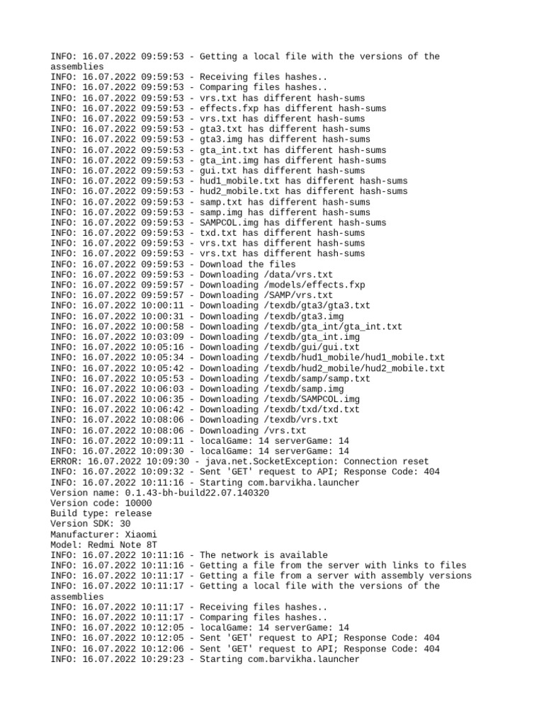 Logs | PDF | Server (Computing) | Computer Science