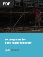 Rugby Fitness Components Explained | PDF | Strength Training ...
