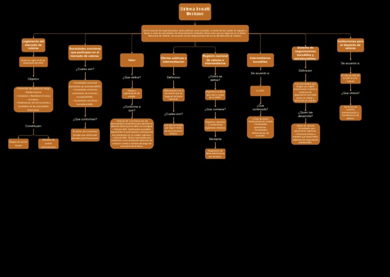 Mapa Conceptual - Cap. 2 - Roger Nuñez | PDF | Bolsa | Bolsa de Valores