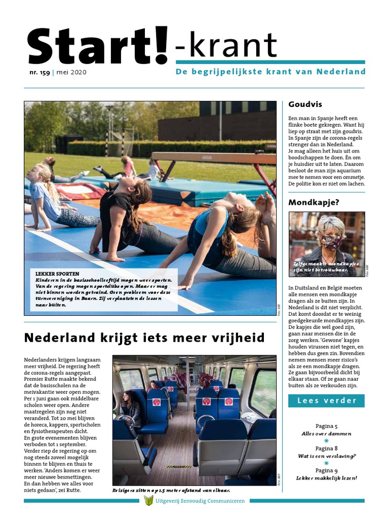 Start!-Krant Mei 2020 | PDF