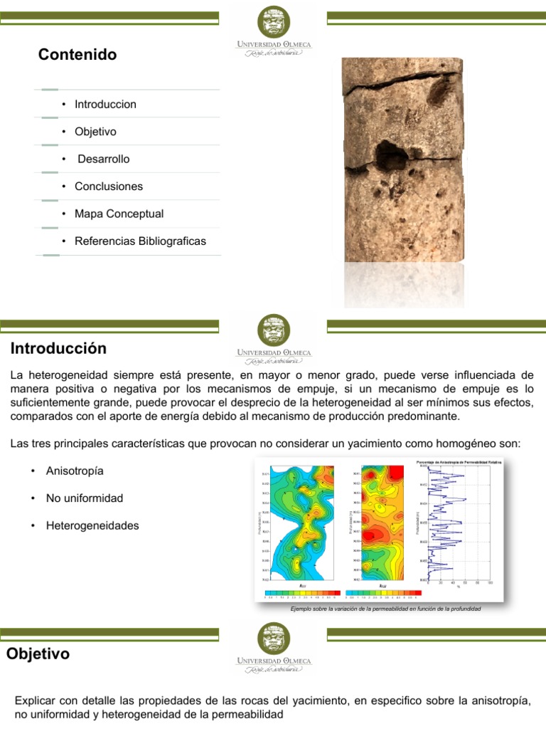 Anisotropia - NoUniformidad - Heterogeneidad de La Permeabilidad | PDF ...