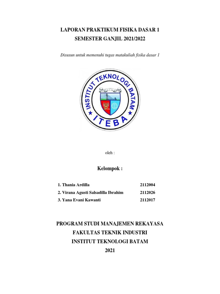 Laporan Praktikum Fisika Dasar Impuls Dan Momentum | PDF