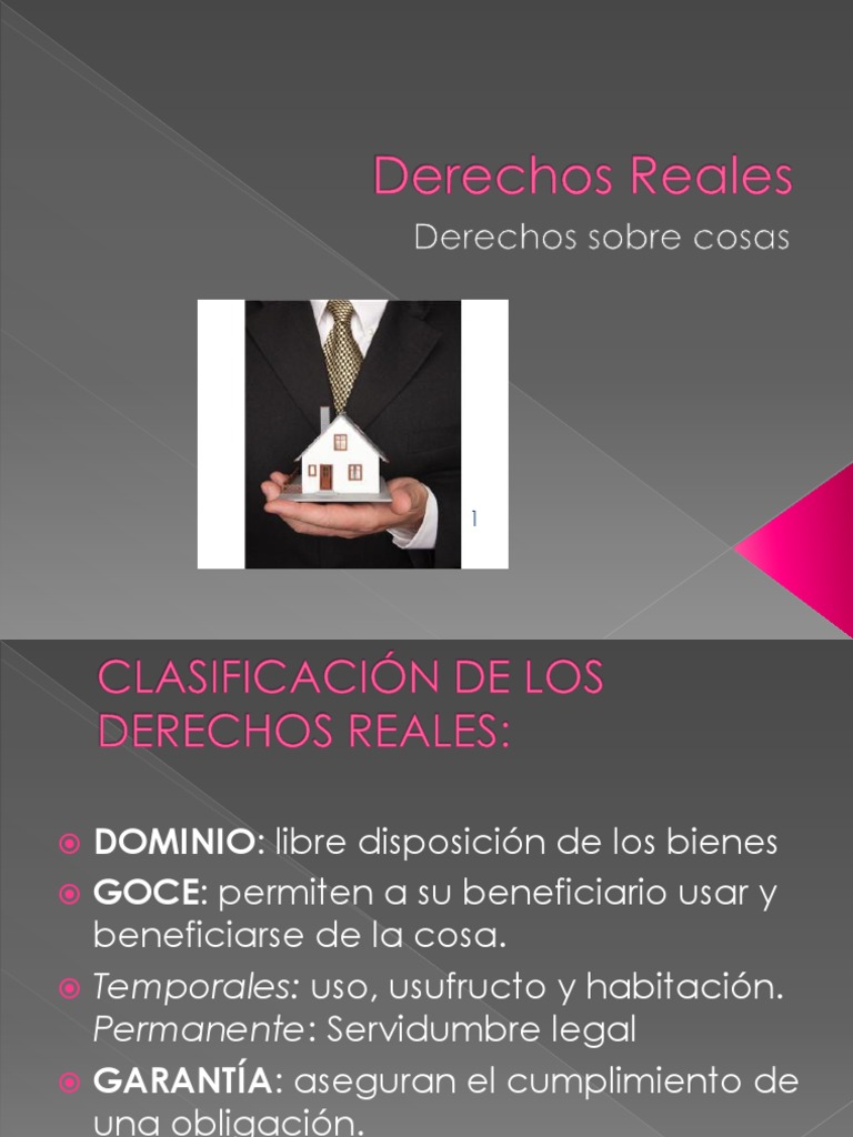 Derechos Reales 2 | PDF | Propiedad | Ley de hipotecas