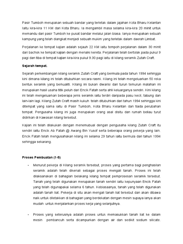 Skrip Pembuatan Seramik Hani Pdf