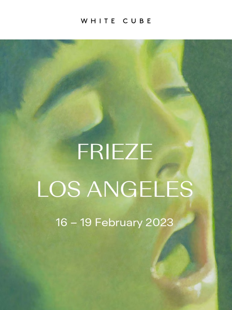 White Cube - Frieze LA 2023 | PDF | Plastic Arts | Paintings