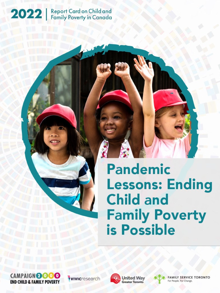 National Report Card On Child and Family Poverty | PDF | Cost Of Living ...