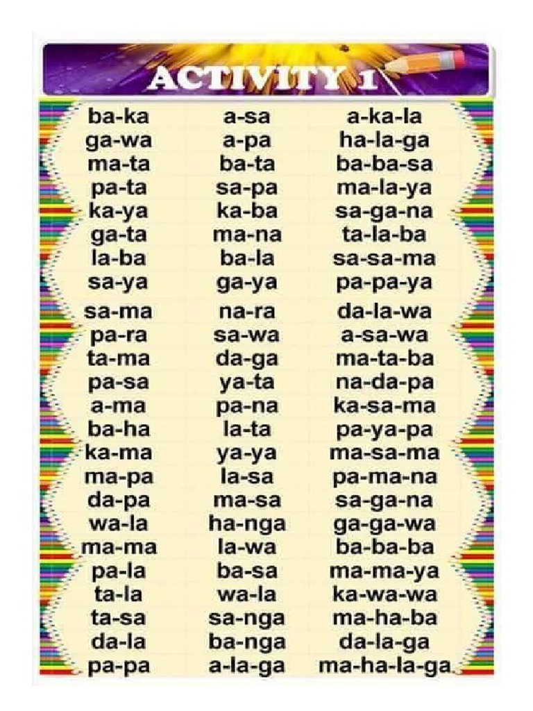 Reading Materials Filipino | PDF