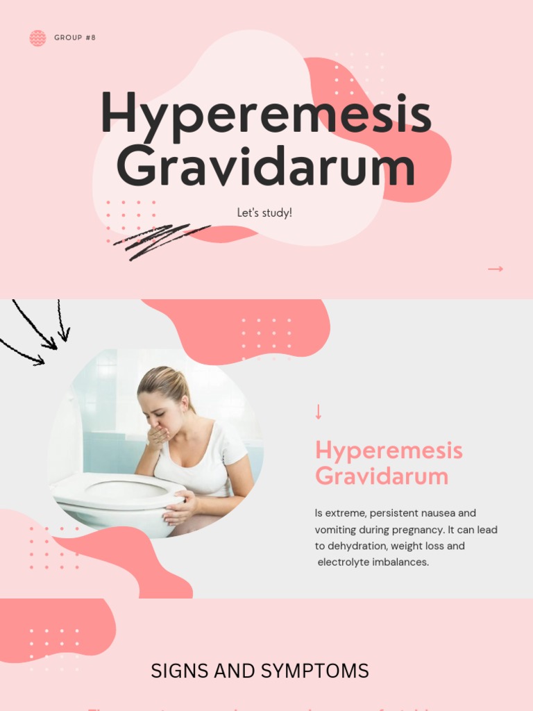 Hyperemesis Gravidarum | PDF | Nausea | Dehydration