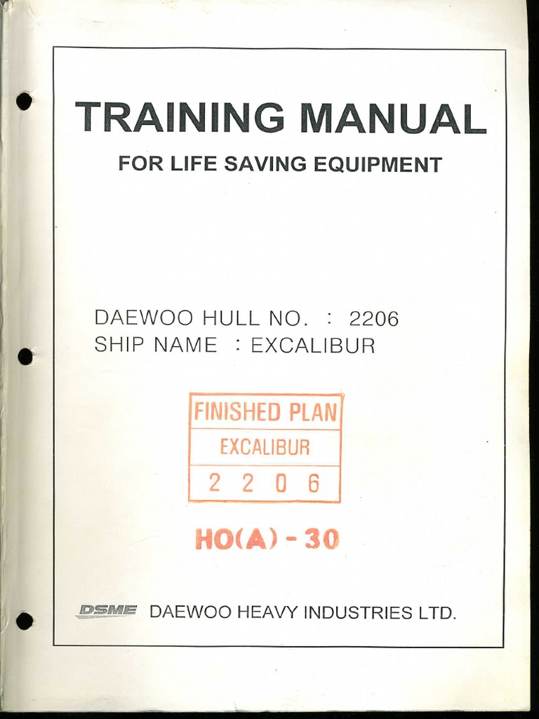 Solas Training Manual | PDF