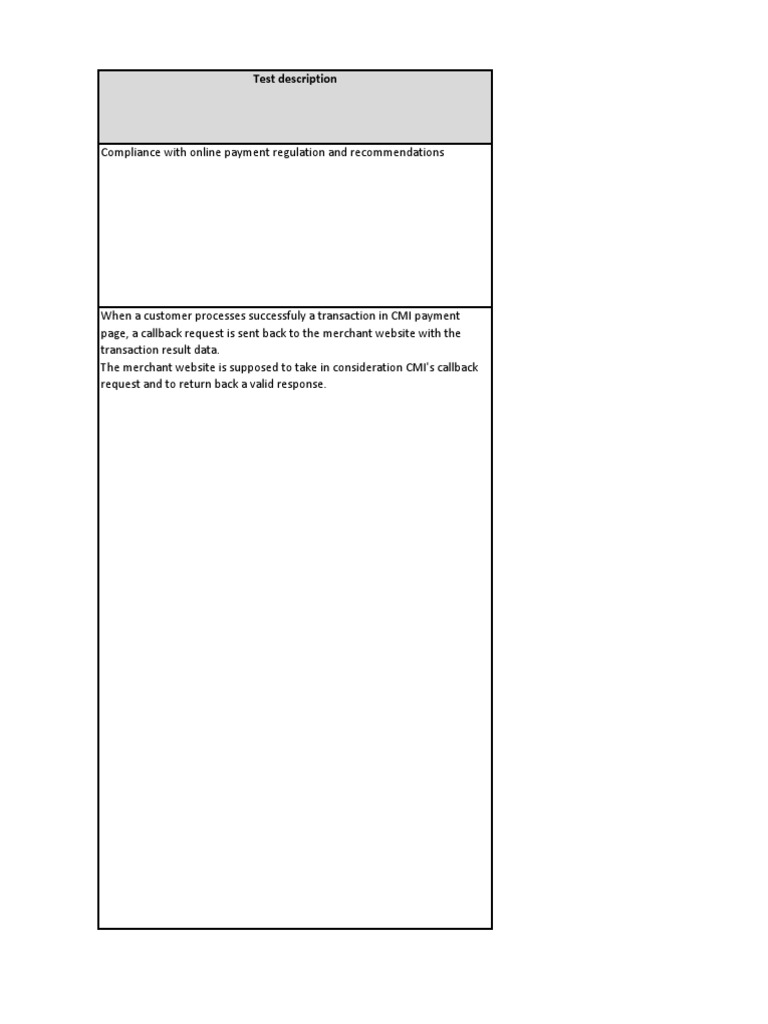 CMI Payment Gateway Transaction Tests | PDF | Debit Card | Master Card