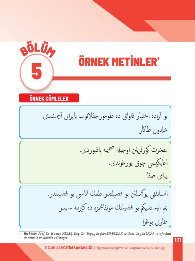 9-ÖRNEK METİNLER | PDF
