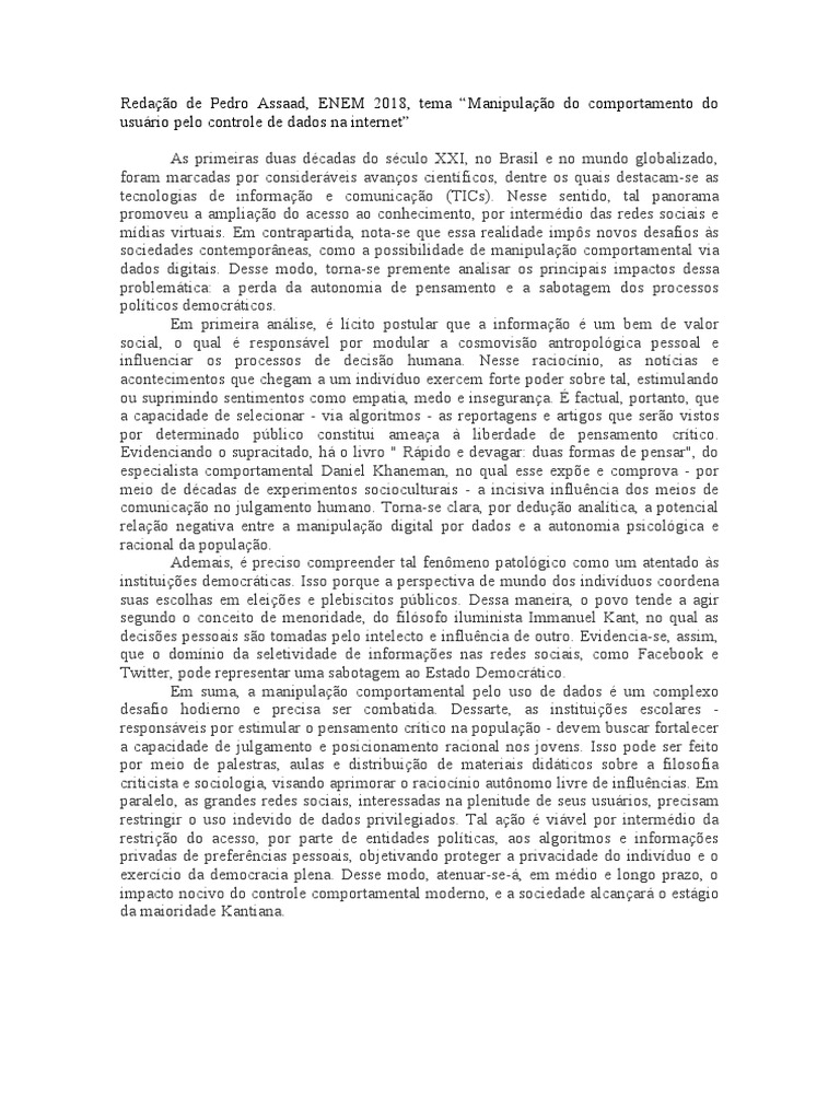 Pedro Assaad (2018) | PDF