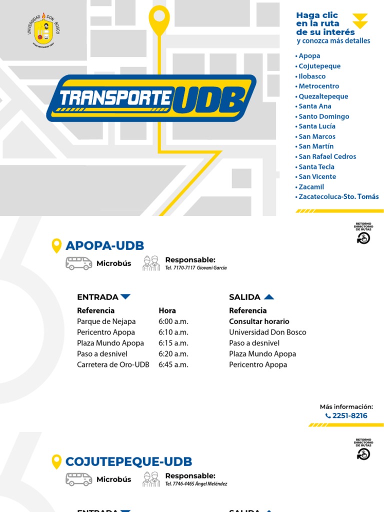 Transporte Udb 2023 | PDF