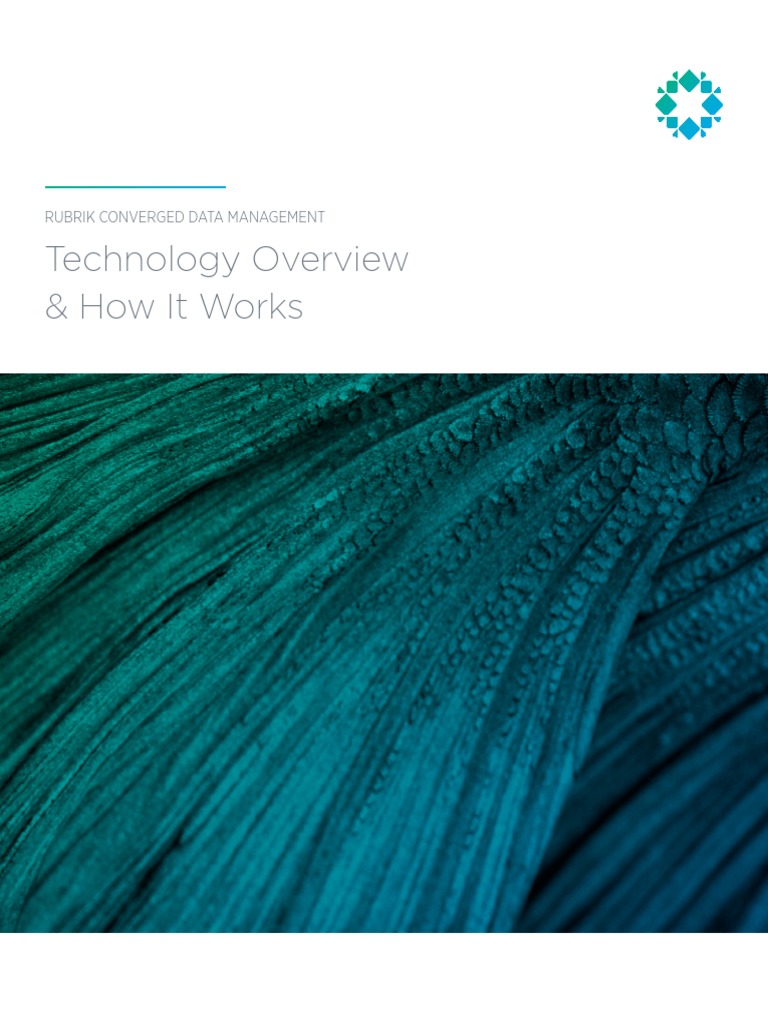 Rubrik Converged Data Management Tech Overview and How It Works White ...