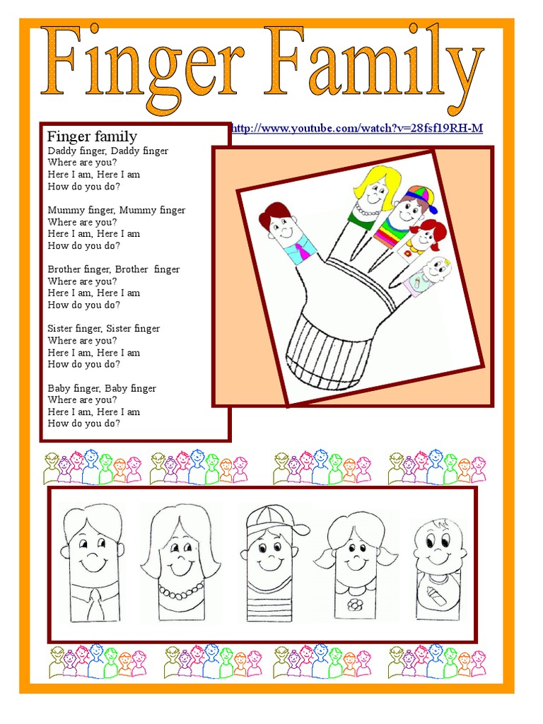 Finger Family Kit | PDF | Art