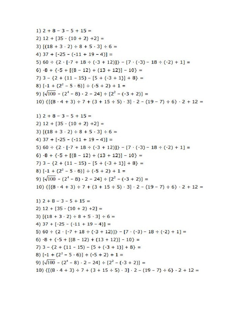 Atividade de Expressões | PDF