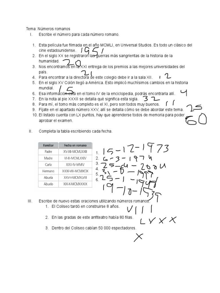 Tema - N Meros Romanos | PDF | Arte