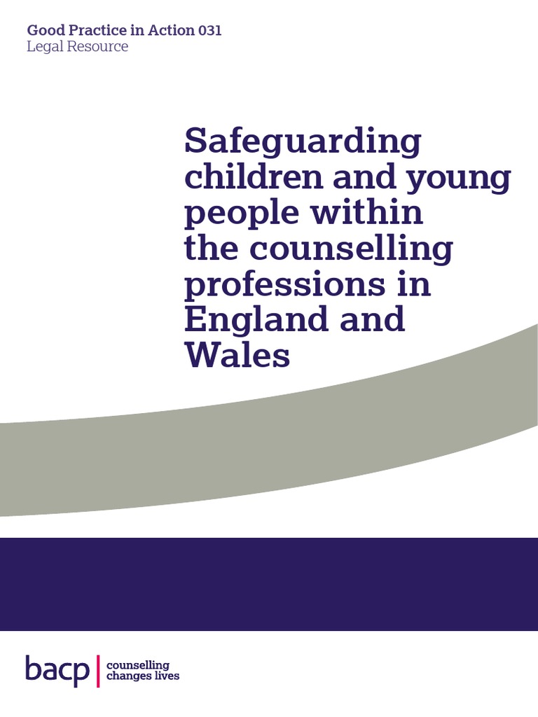 BACP Safeguarding Children and Young People Within The Counselling ...