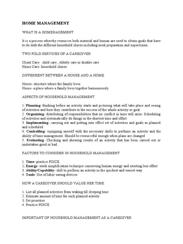 M Home-Management | PDF | Nutrients | Fat