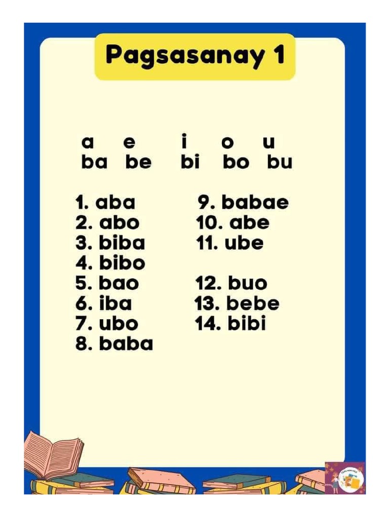 Tagalog Reading | PDF