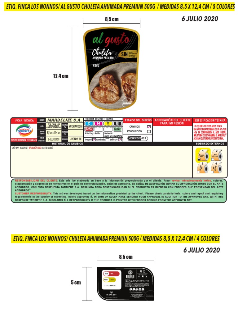 Finca Los Nonnos - Chuleta - 500G | PDF