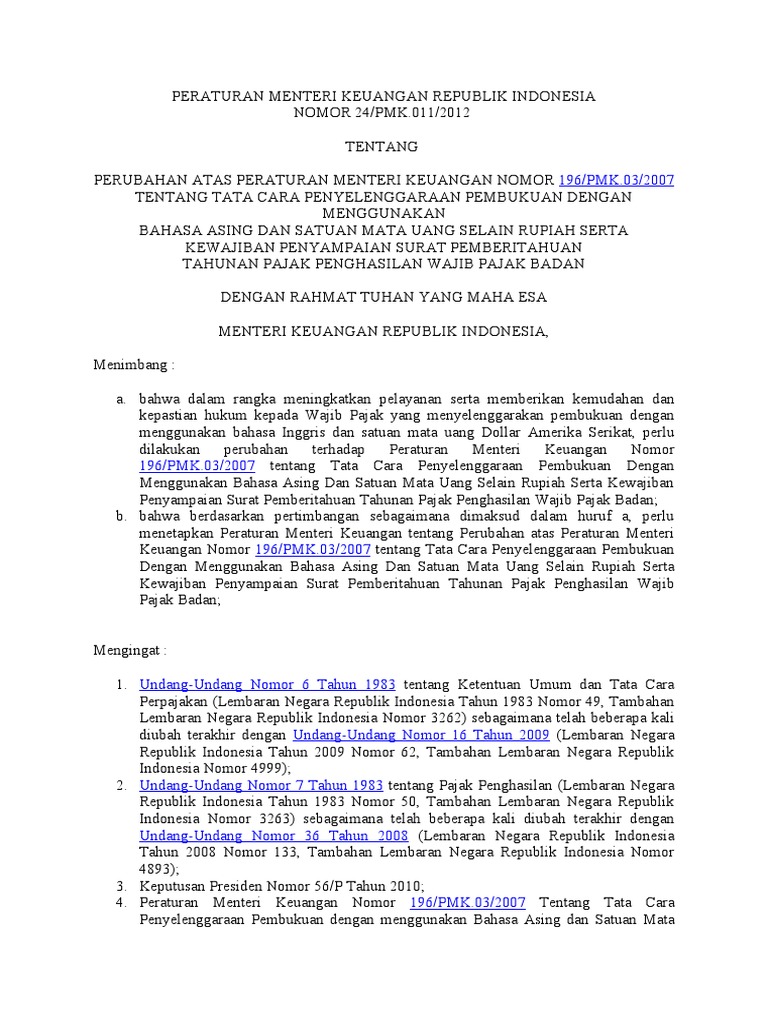 Pembukuan Mata Uang Asing | PDF