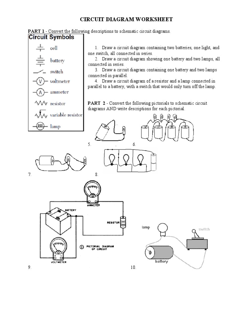 Circuit Diagram Ws | PDF | Science & Mathematics | Computers