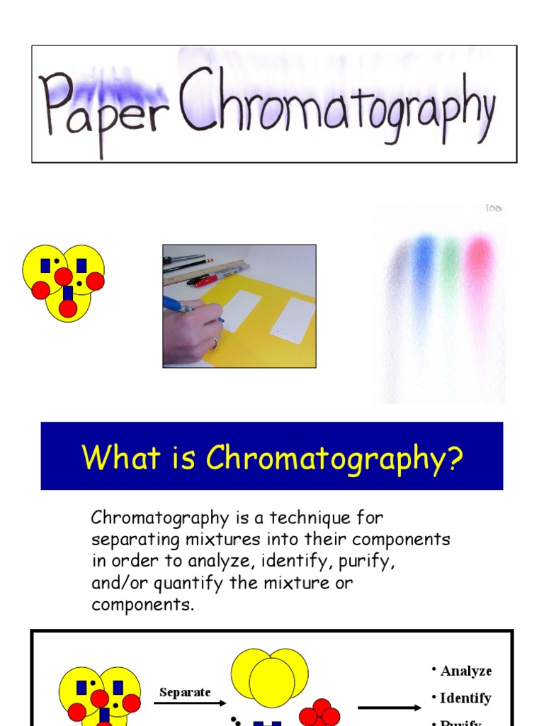 Paper Chromatography with Sharpies | PDF | Chromatography | Phase (Matter)