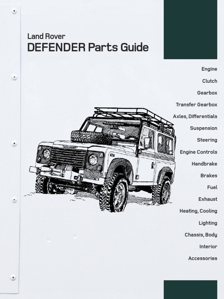 Land Rover Defender Parts Catalogue | PDF | Fuel Injection | Horsepower