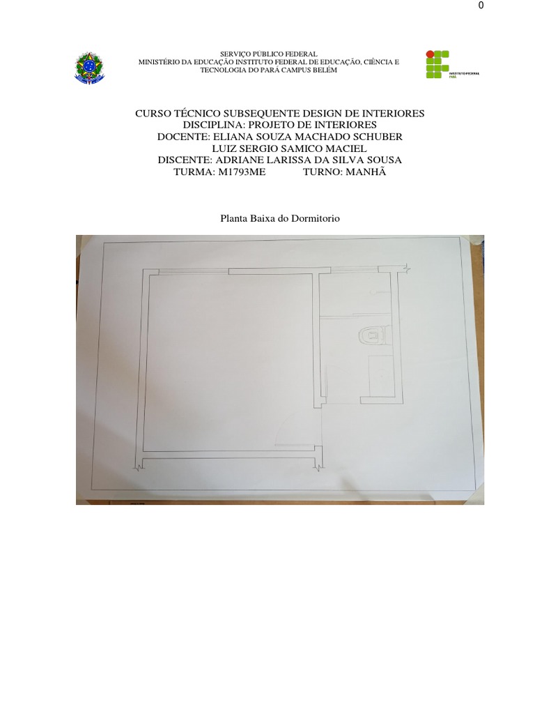 Projeto 01 - Planta Baixa | PDF