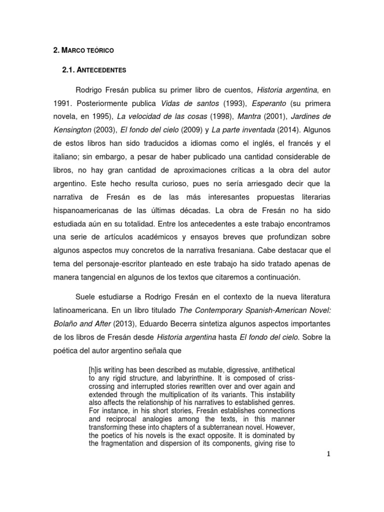 Ejemplo de Marco Teórico 1 | Descargar gratis PDF | Memoria | Cognición