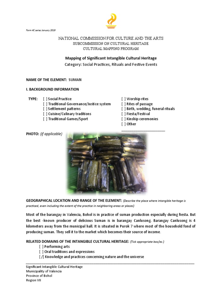 MF CD3 Valencia Form 04C SUMAN | PDF | Foods | Cuisine