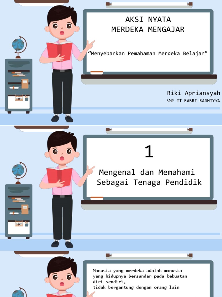Aksi Nyata Merdeka Mengajar RIKI | PDF
