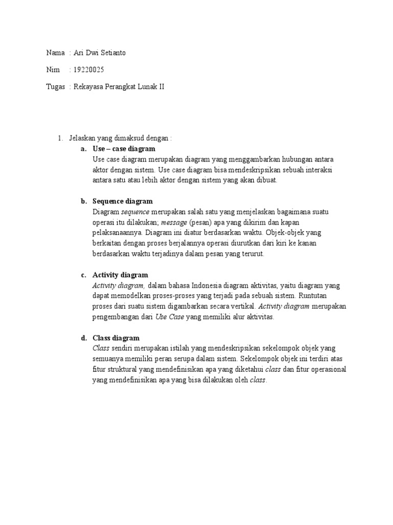 UTS RPL2 Ari Dwi Setianto | PDF