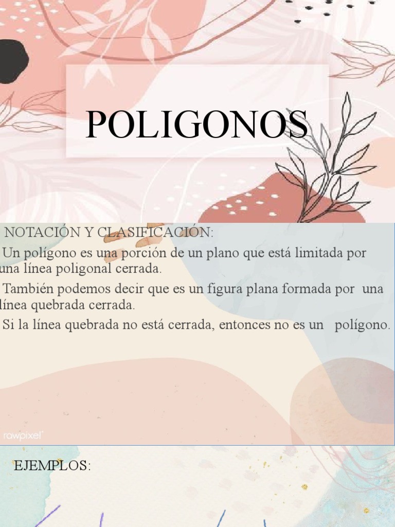 POLIGONOS Presentación de Mate FINAL | PDF | Polígono | Ángulo