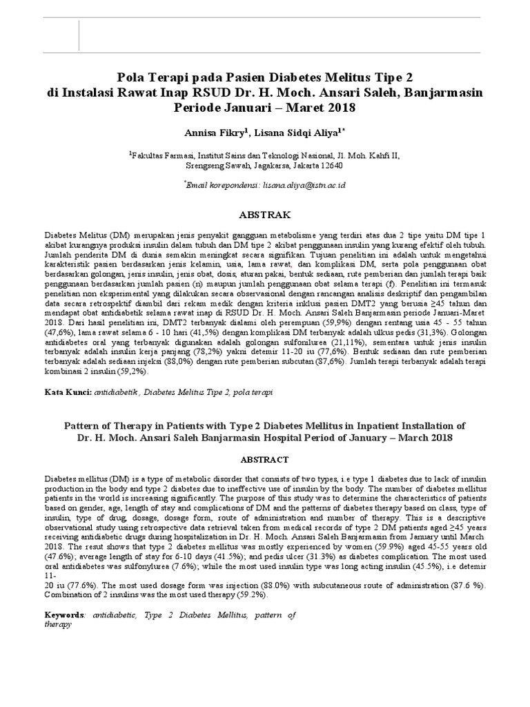 Artikel Kti DM | PDF | Pengembangan Diri | Kesehatan Holistik