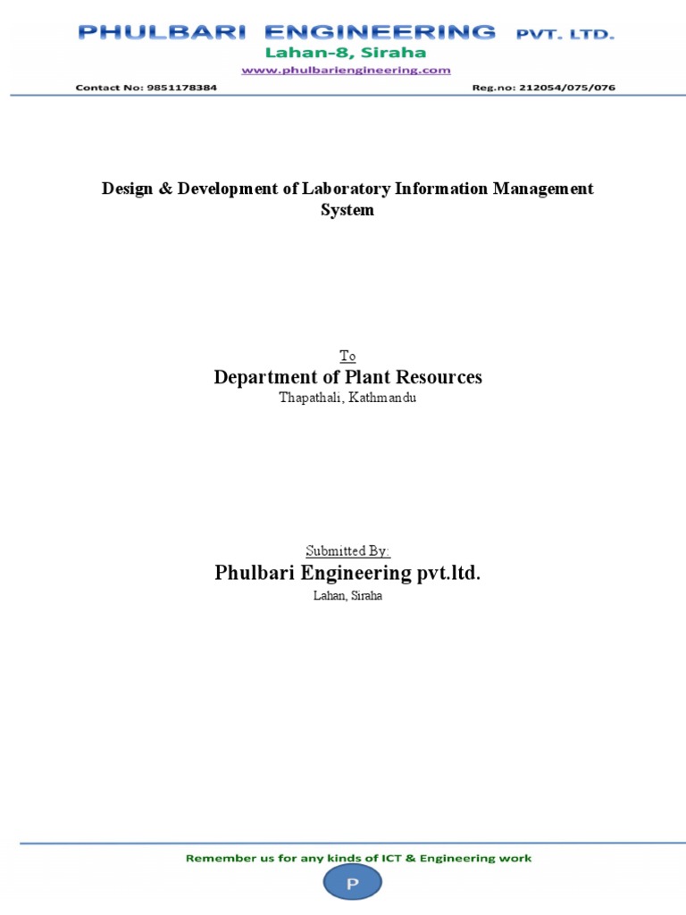 Letterhead of Phulbari | PDF | Software | Software Development