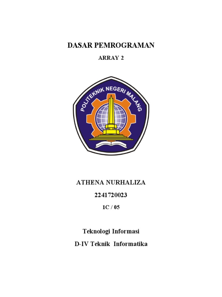 Tugas Array 2 | PDF