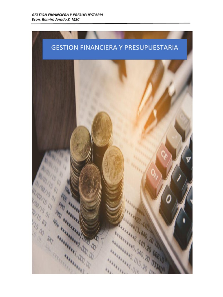 UNIDAD DIDACTICA-GESTION FINANCIERA - Completa | PDF | Presupuesto ...