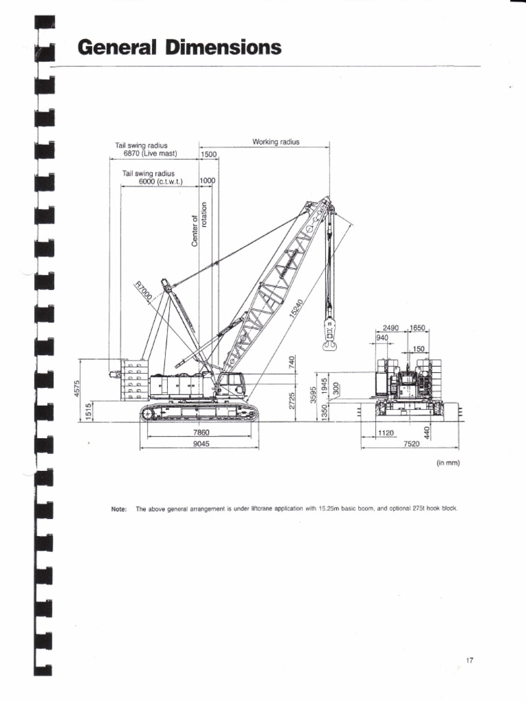 280T Crawler Crane | PDF
