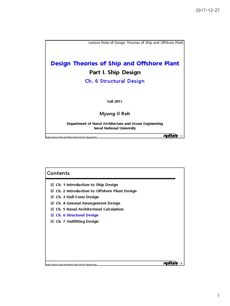 Ship Hull Design | PDF | Bending | Strength Of Materials