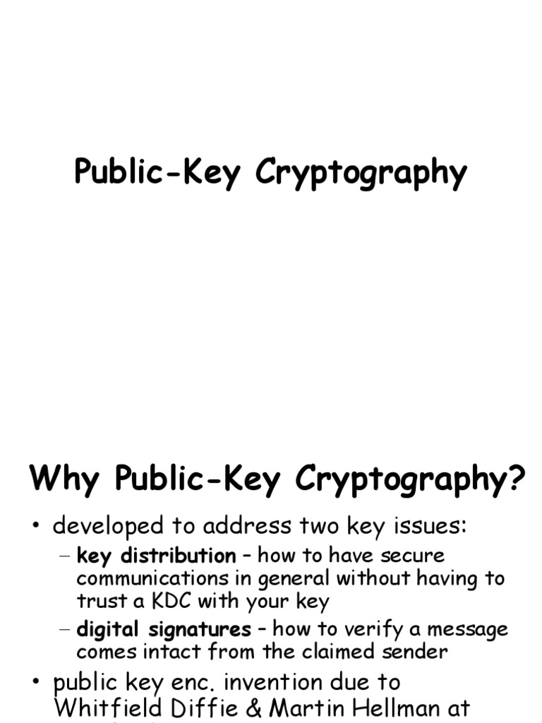 Public-Key Cryptography Explained | PDF | Public Key Cryptography | Key (Cryptography)