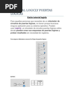Tutorial Logicly | PDF | Puerta lógica | Electrónica