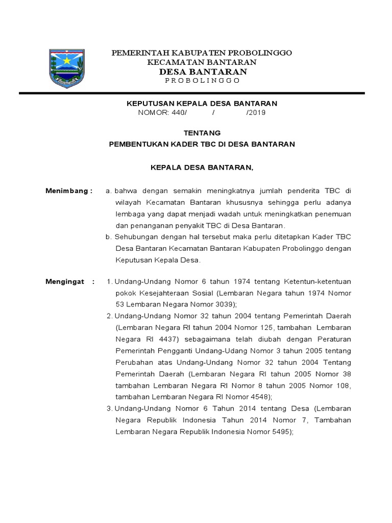 SK Kader TBC Bantaran | PDF