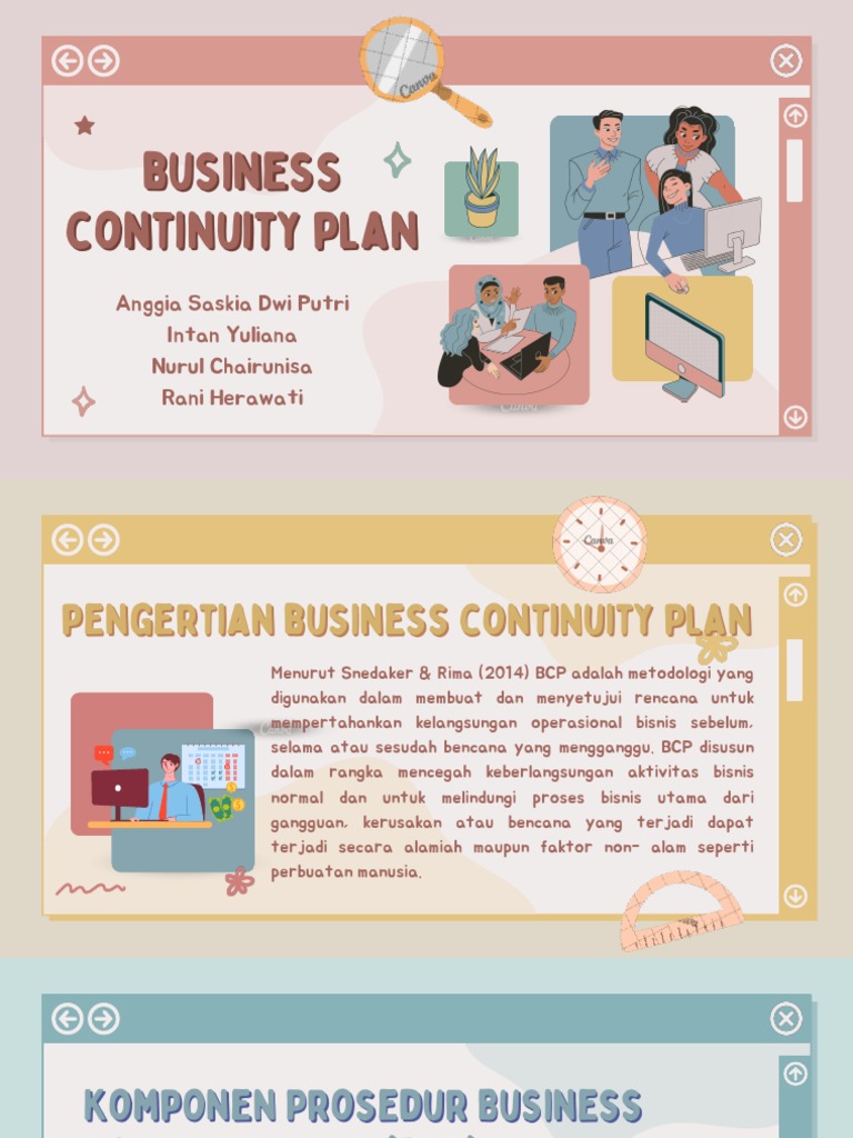 Business Continuity Plan | PDF | Pengelolaan Keuangan & Uang