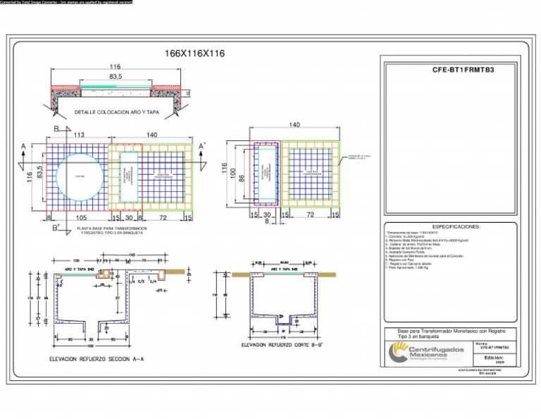 Base TR Mono Registro Tipo 3 | PDF