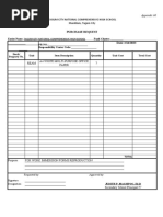 Request Slip Form | PDF