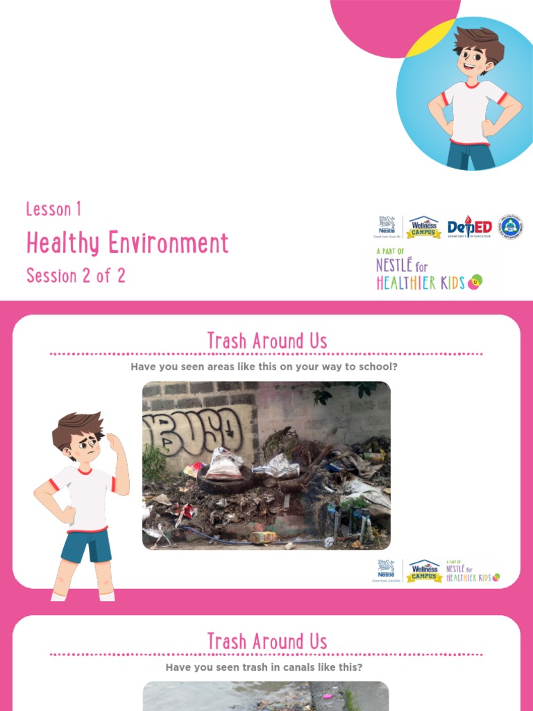 Lesson 1 - Healthy Environment Session 2 PowerPoint | PDF | Home & Garden | Science & Mathematics