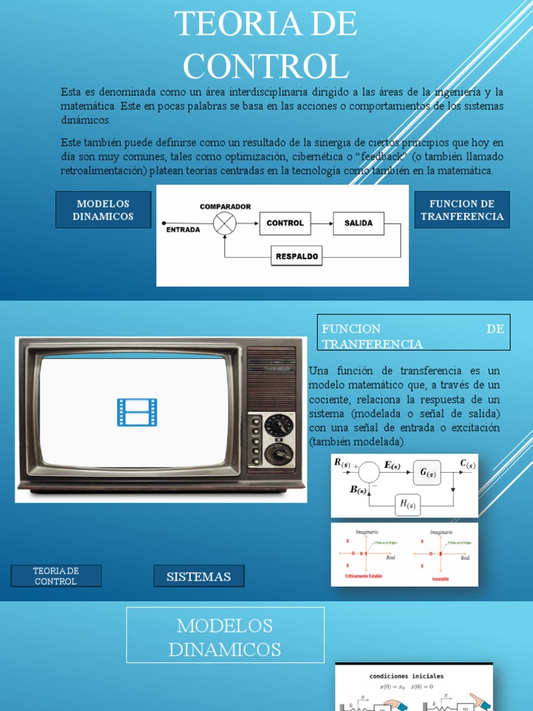 Teoria de Control | PDF | voltaje | Ecuaciones